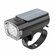 Солнечный велофонарь ABSPlastic 3 LED Black