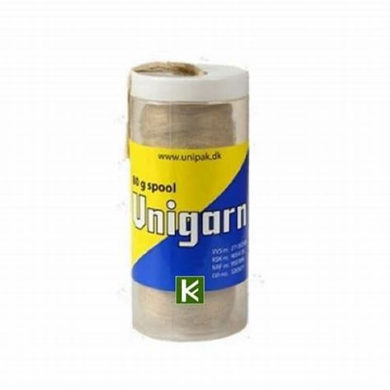 Лён, шпуля 40 г, в пластиковой упаковке, UNIPAK