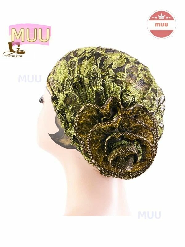 Чалма  для женщин, размер ONE SZE, зеленый