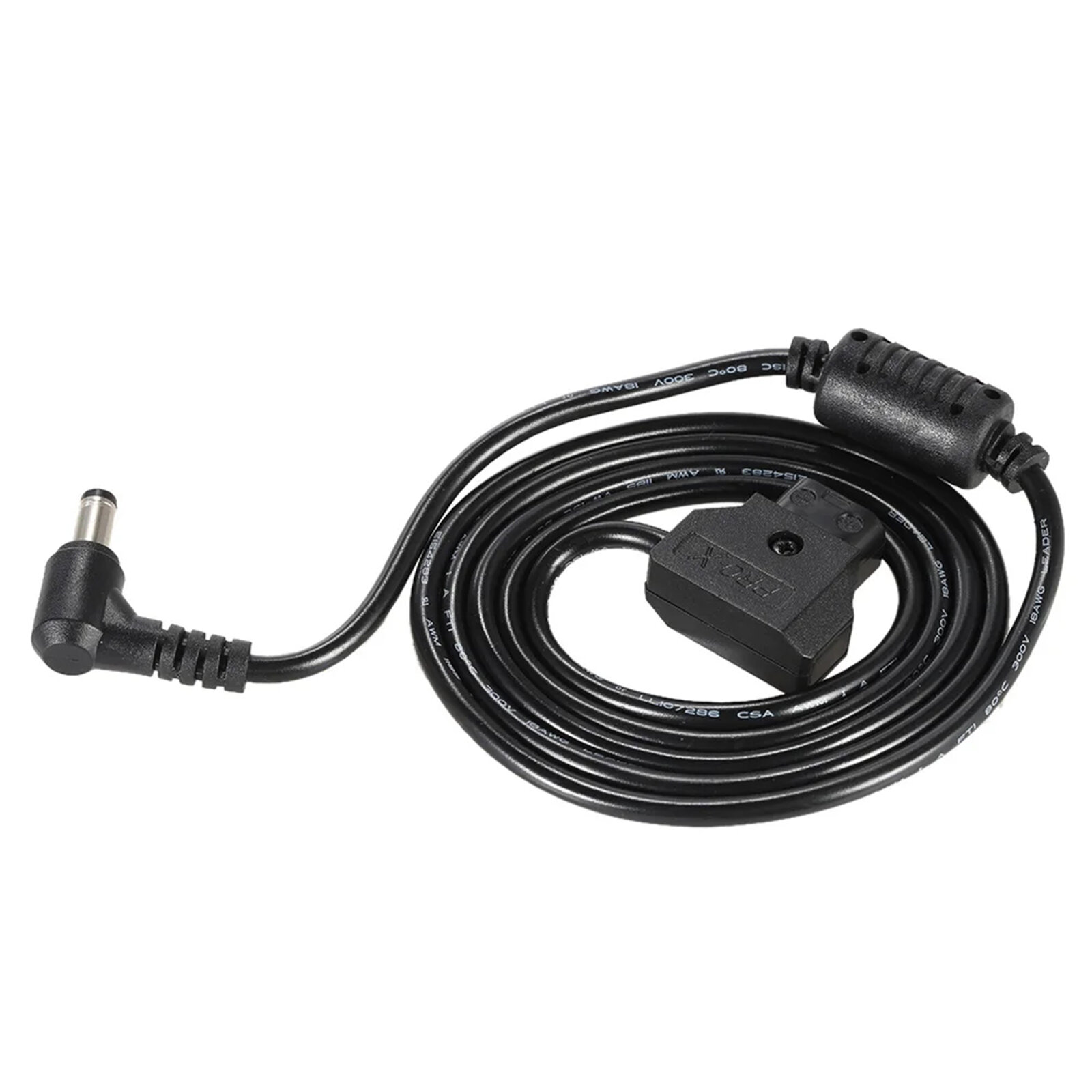 Качественный кабель D-Tap to DC5.5x2.5mm с угловым разъемом