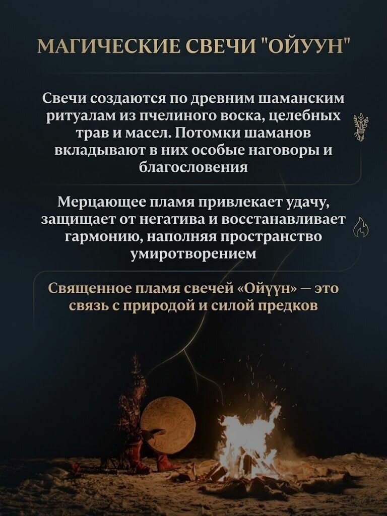 Набор программных свечей "Привлечение достатка" — фото 1
