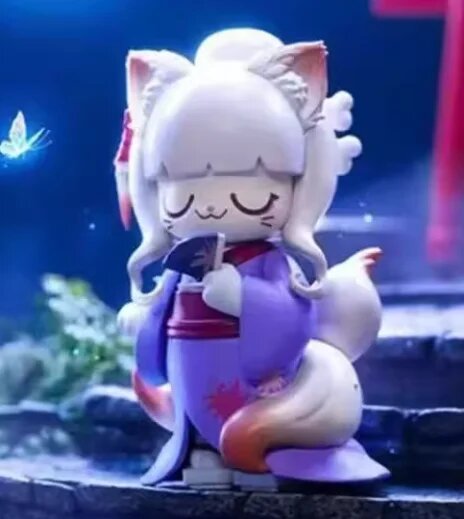 Фигурки 52TOYS Kimmy Miki Оборотень Серия 2 Белый, F