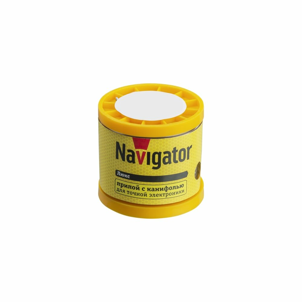 Припой NEM-Pos02-61K-1.5-K200 ПОС-61 (200 гр; 1.5 мм; катушка) Navigator 93086