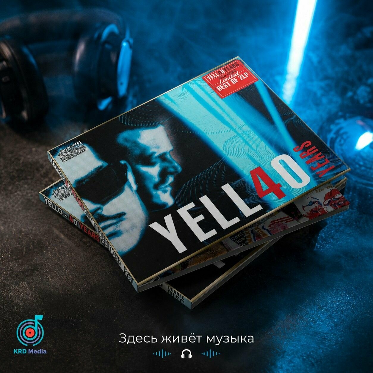 Yello - 40 Years Limited Edition, 2CD, Диджипак