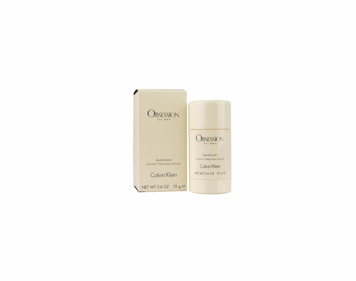 Дезодорант стик Calvin Klein Obsession for Men 75 гр, восточные древесные