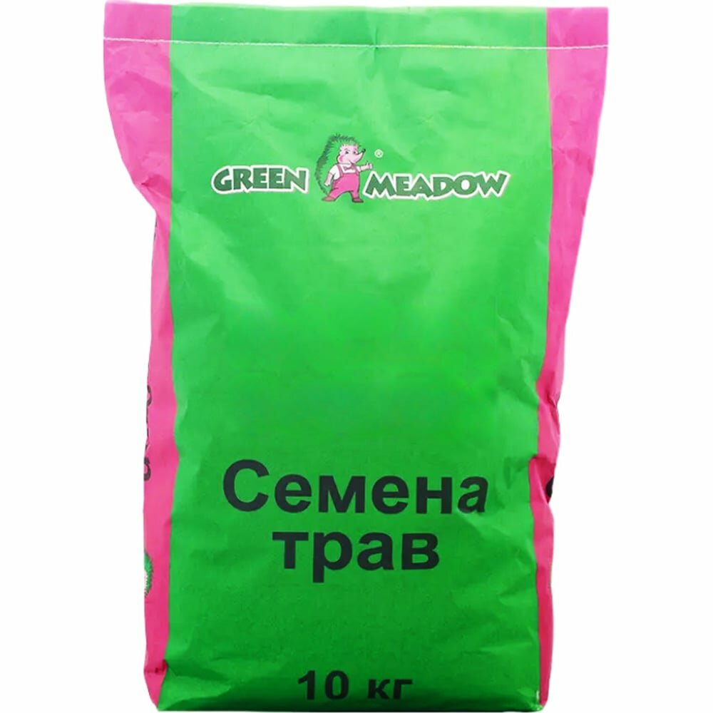 Семена GREEN MEADOW Декоративный газон для глинистых почв 10 кг 4607160330624