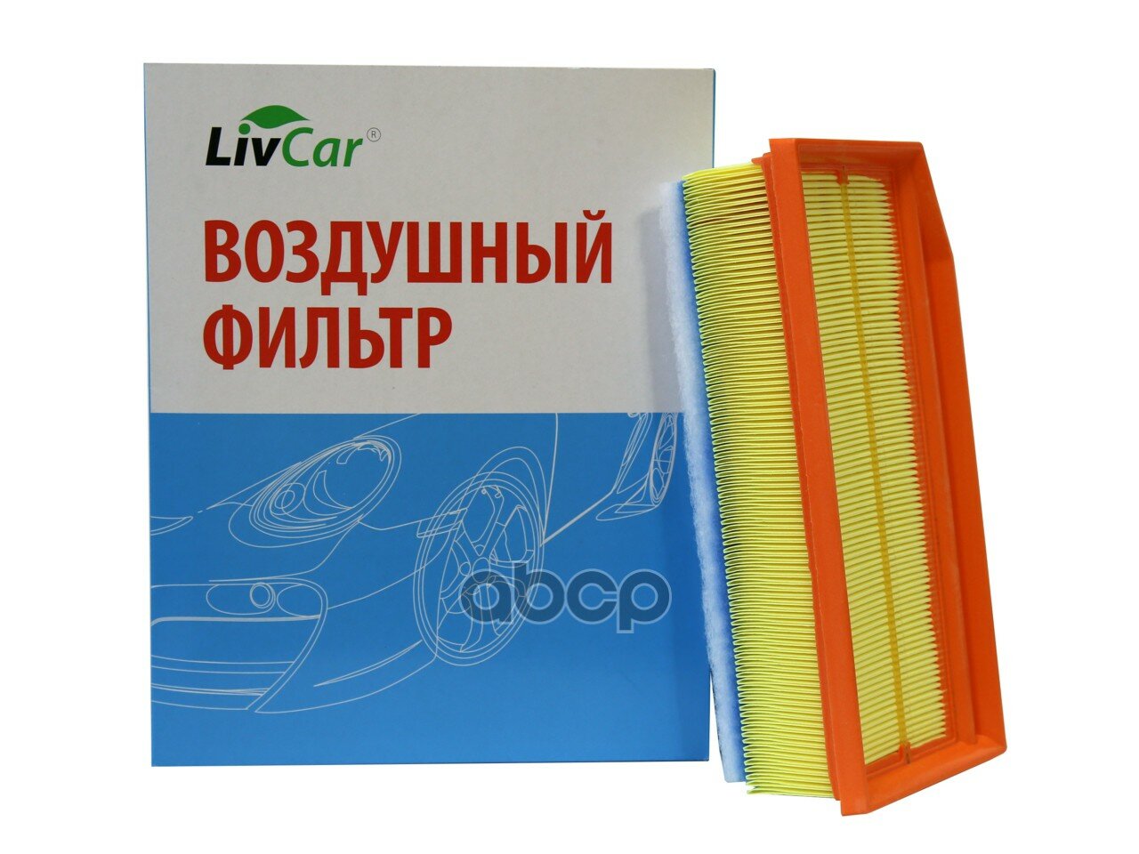 Фильтр воздушный LivCar OEM 16 54 605 09R RENAULT LivCar арт. LCG000/27030A