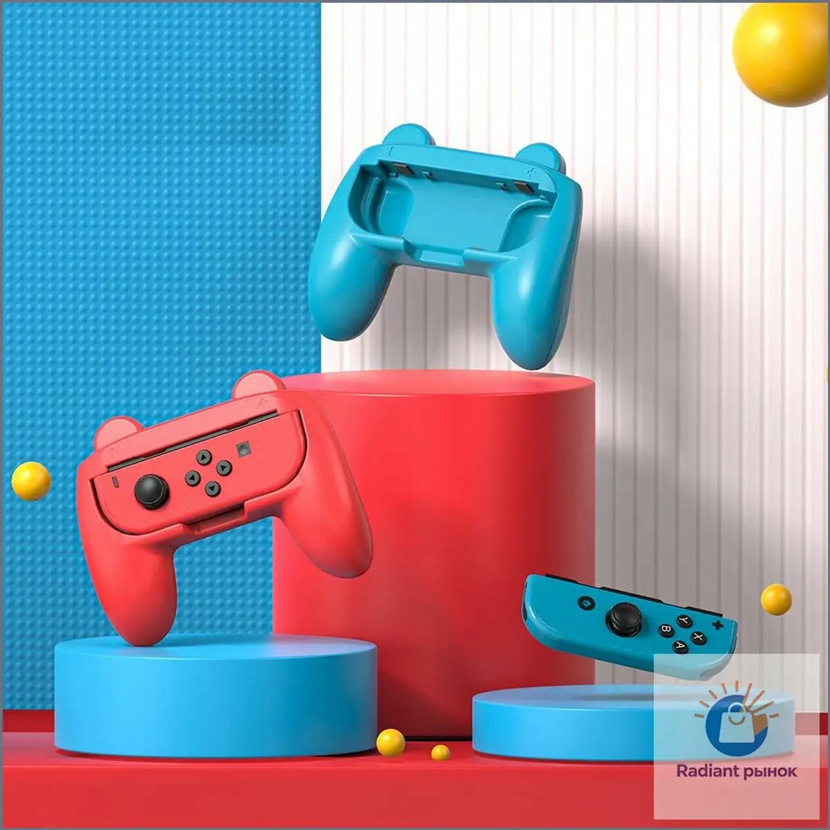 Омплект спортивных аксессуаров для Nintendo, ручки Joy-con, ручки контроллера для Joycon