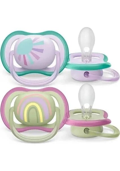 Philips Avent SCF085/59 Ультра Воздушный 0-6 месяцев 2 соски-пустышки