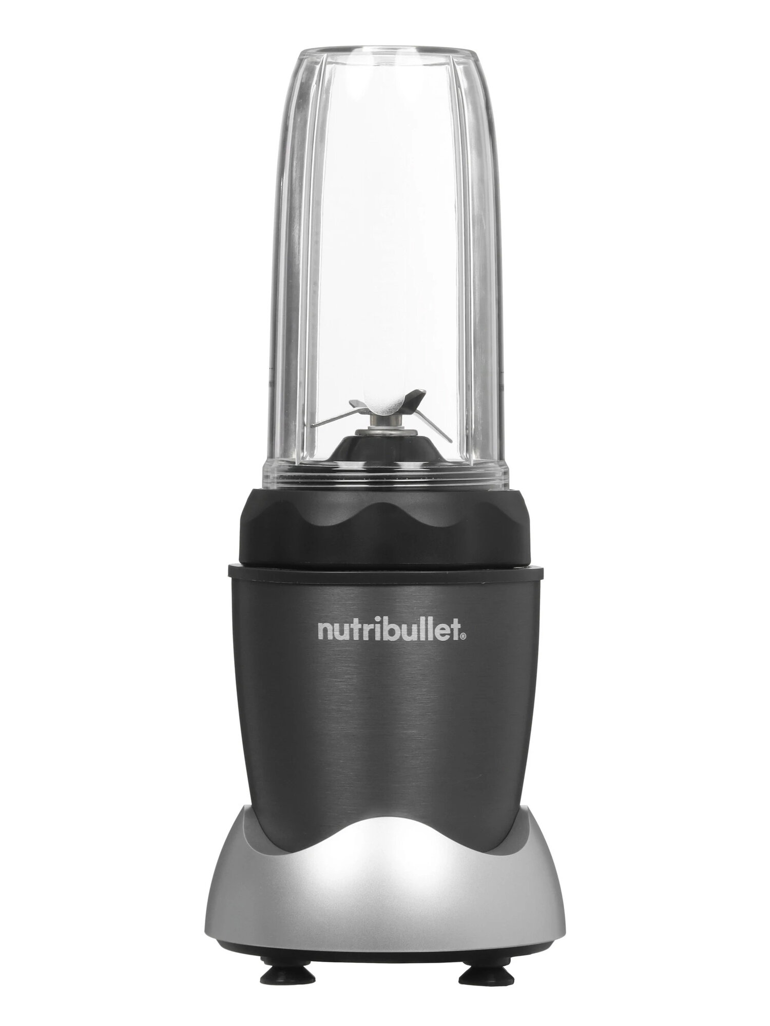 Стационарный блендер NutriBullet NB100DG, 13.7 см, черный/серый