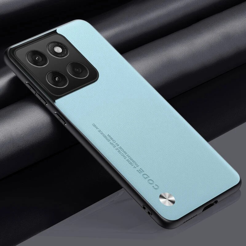 Роскошный чехол из искусственной кожи для Motorola Edge 60 5G, Голубой, Sky Blue, Moto Edge 60