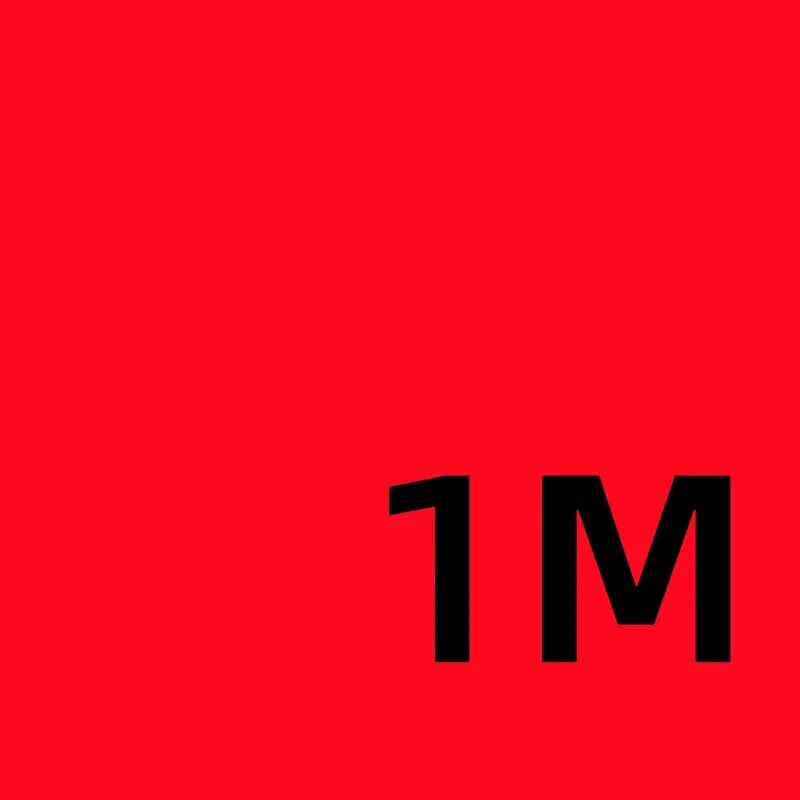 Термоусадочная трубка PE 1м/10м Red 1M, 3.5mm