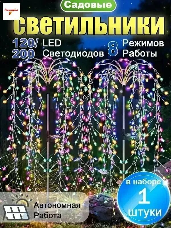 Уличный светильник, количество ламп:200шт