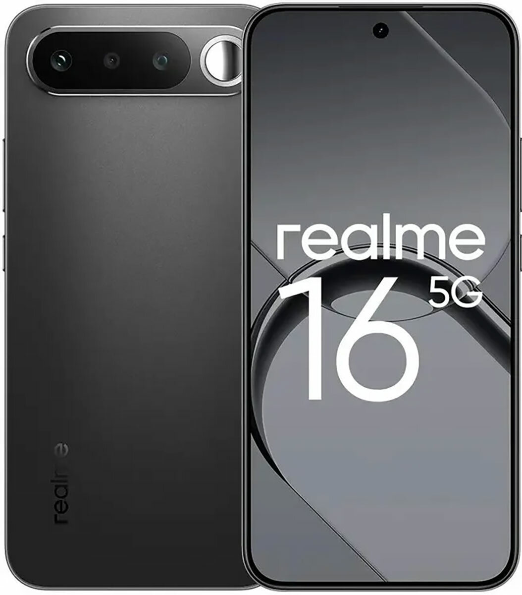 Смартфон Realme 16 5G 8+256 RU Black