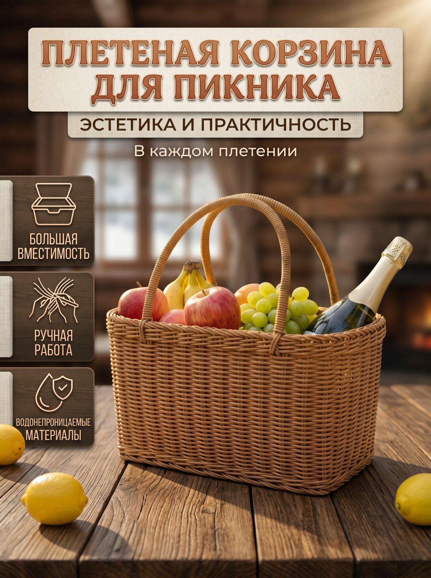 Корзина для пикника
