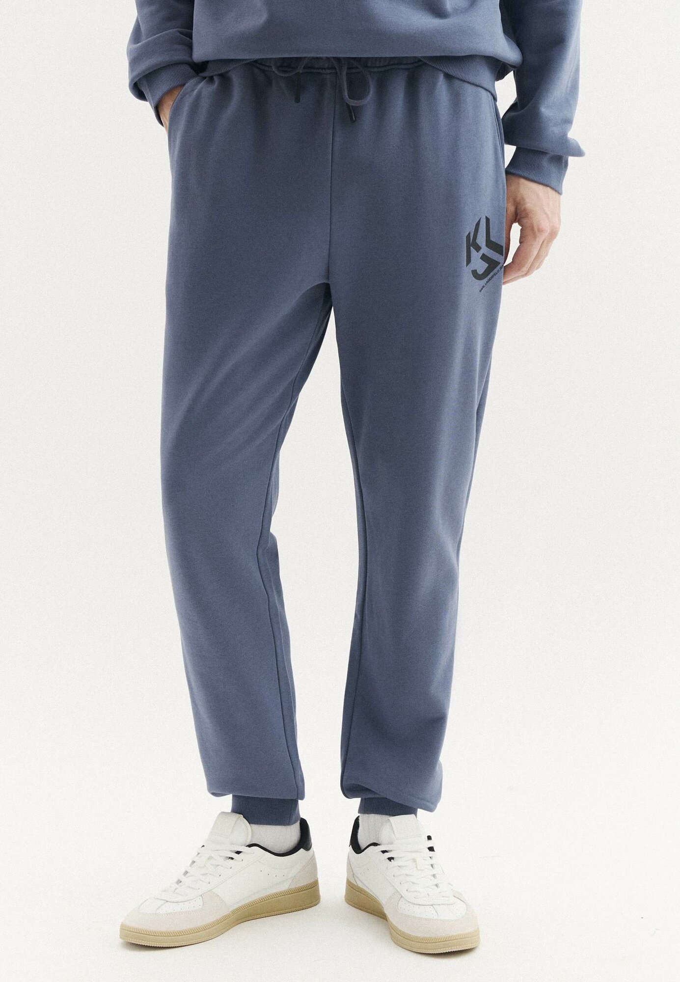 Брюки KARL LAGERFELD JEANS, размер M, разноцветный