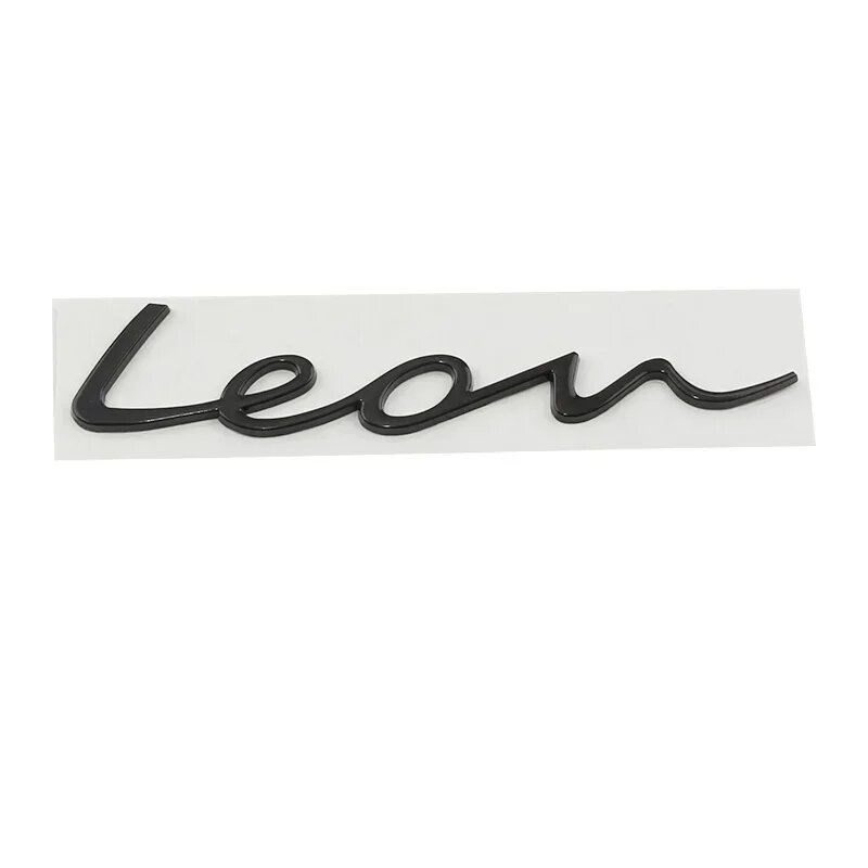 Наклейка на багажник Seat Leon, черный