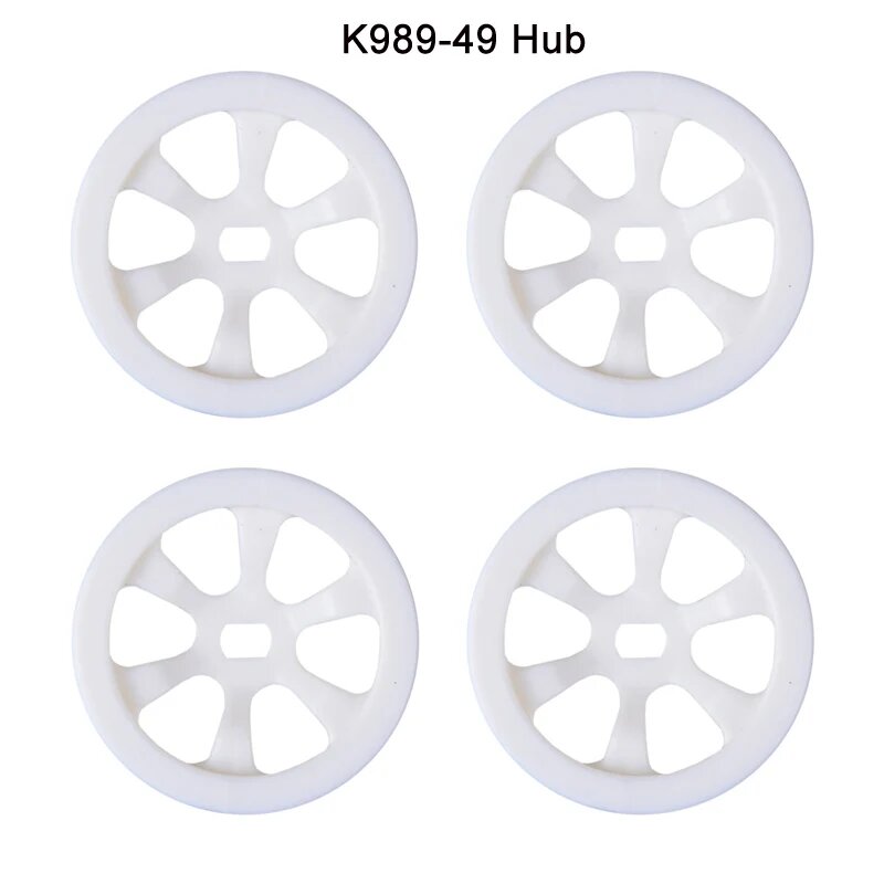 Колеса для WLtoys K989 K969, Белый K989-49