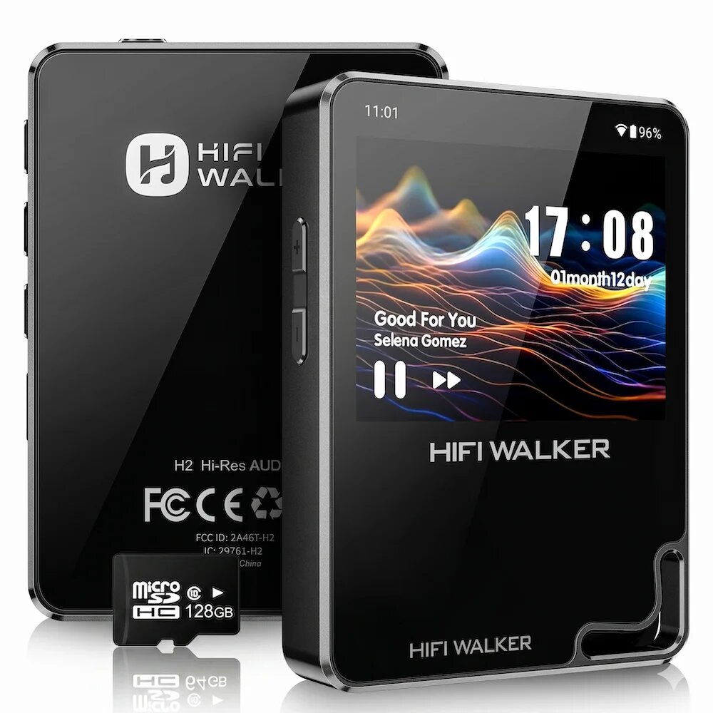 HIFI WALKER H2 Touch плеер Hi-Res 128 ГБ