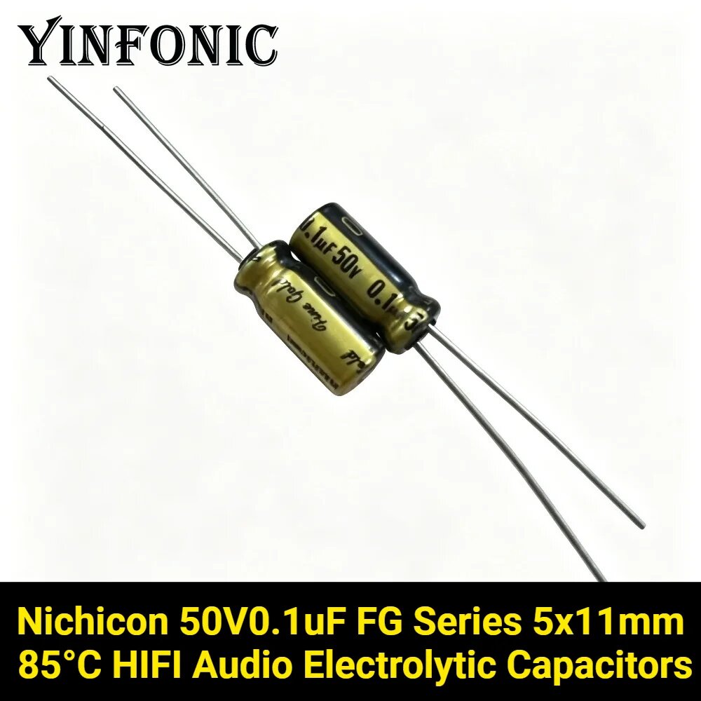 Nichicon Fine Gold 0.1uF/50V, 10шт