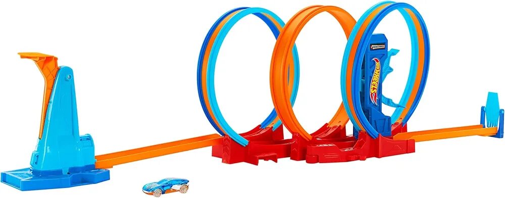 Hot Wheels Игровой набор Ультра Хотс Безумная петля гонок HPX93
