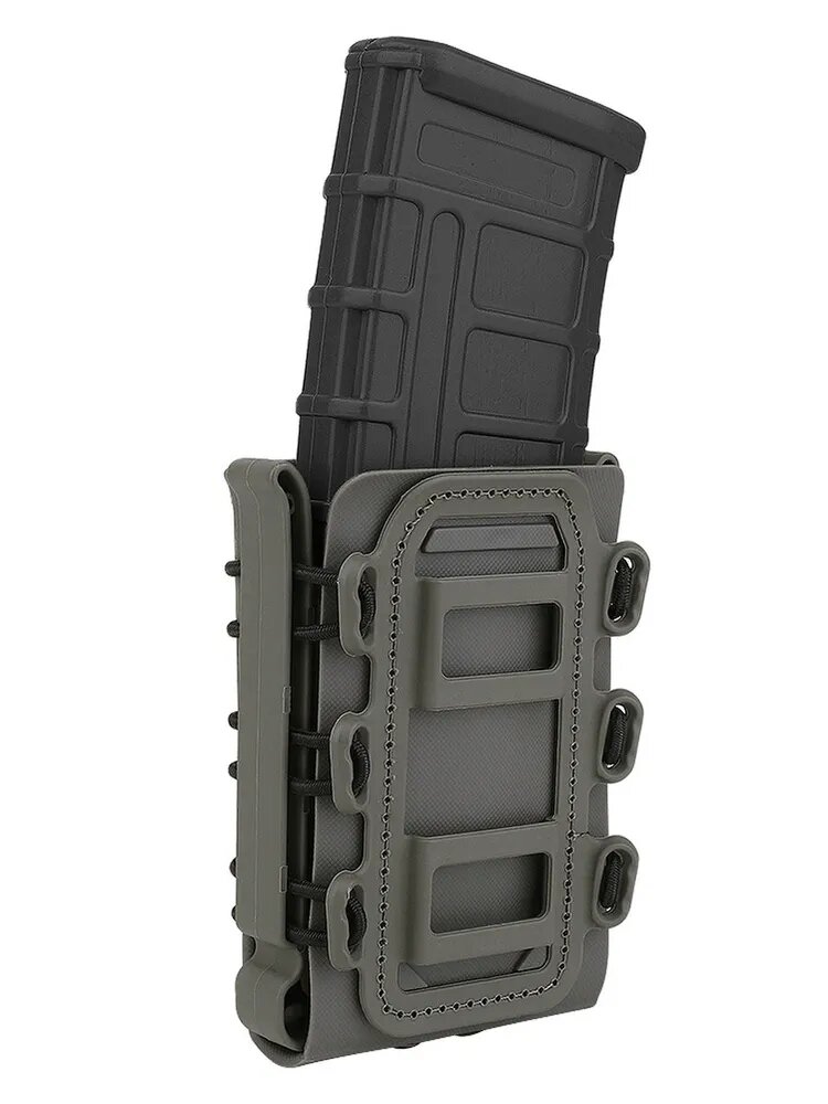 Krydex Gear Сумка тактическая, темно-зеленый, нейлон, 12x12x3 см