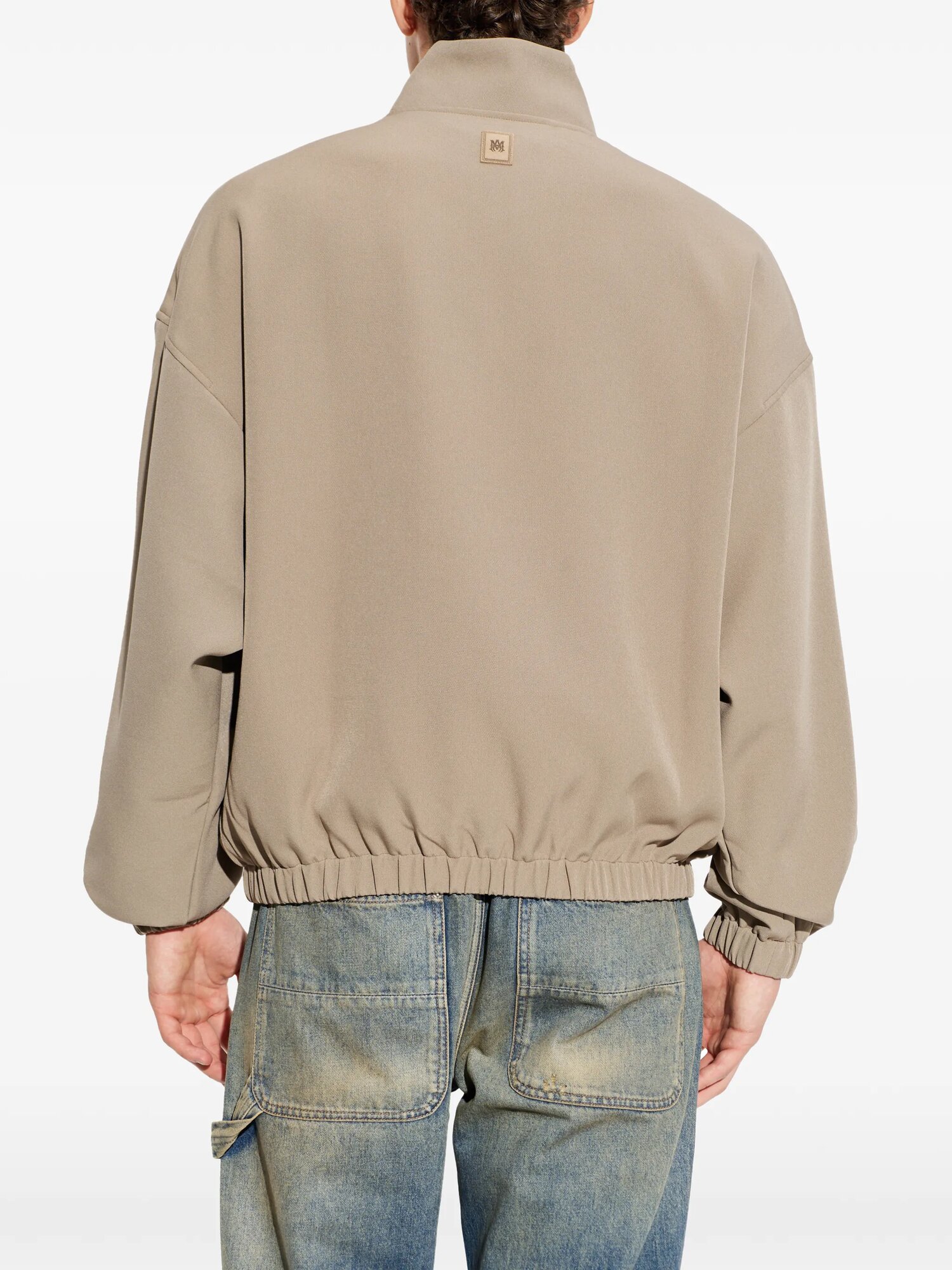 Куртка AMIRI Logo-patch zip-up bomber jacket, размер 48, разноцветный — фото 1