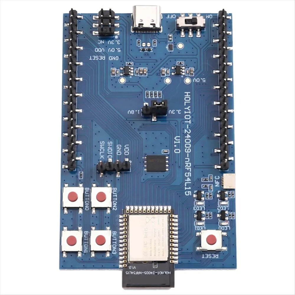 Макетная Плата NRF54L15 С Низким Энергопотреблением