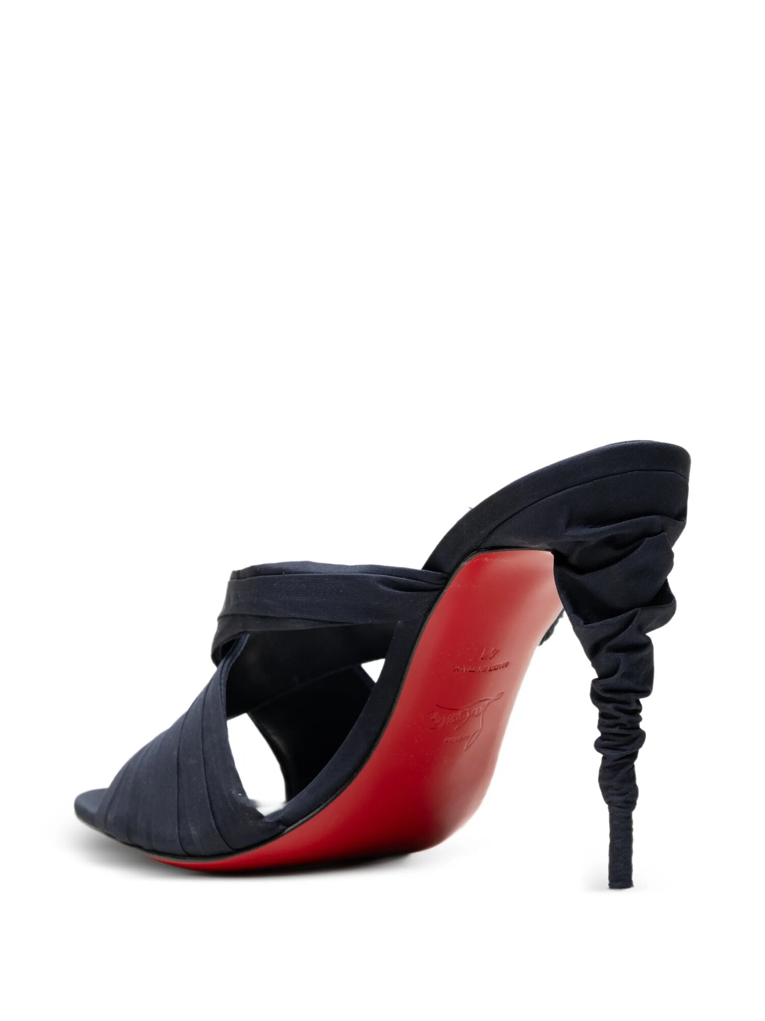 Босоножки Christian Louboutin Stiletto-heel sandals, размер 40, синий — фото 1