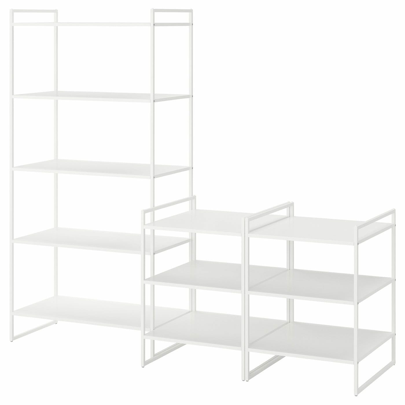 Полка IKEA JONAXEL, белый, 182x51x160 см 692.972.87