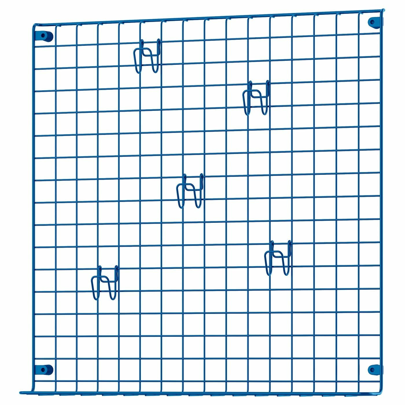 Вешалка- органайзер IKEA GREJIG, цвет синий, 58x59 см 806.334.90