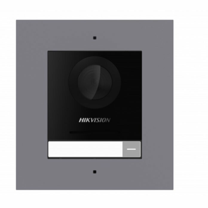 Видеопанель Hikvision DS-KD8003-IME1(B)/Flush цвет панели: черный