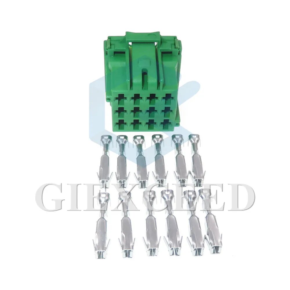 Разъем автомобильный 12 Pin, Female, 1 Set