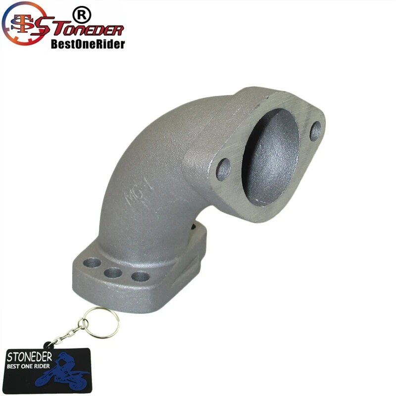 STONEDER Негабаритная впускная труба коллектора 28 мм 30 мм для PE26 PE28 VM24 VM26 PWK TM TB 28 Carb Pit Dirt Bike Motard