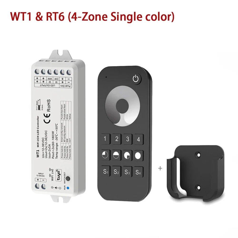 SKYDANCE WT1 Wi-Fi RGB-контроллер WT1 and RT6