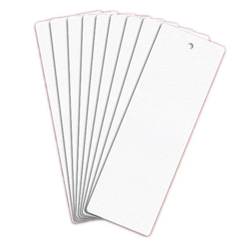 Ручные закладки из бумаги с кисточками Белый, 25pcs White