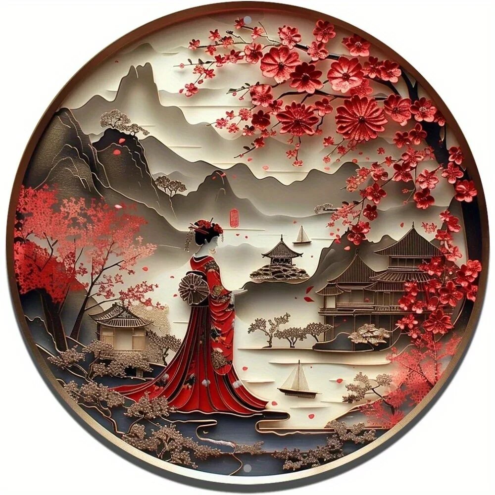 Металлическая табличка "Маска" из алюминия 20x20CM, 5