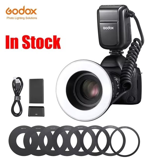 Godox MF-R76 кольцевая LED-лампа для макросъемки