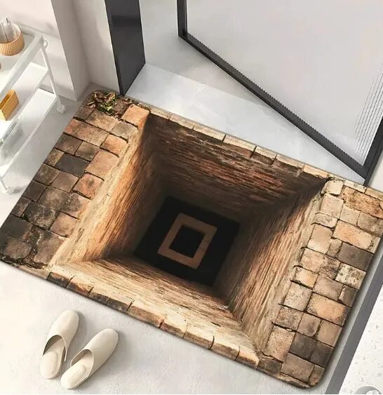 Коврик придверный Камень 60x90 см