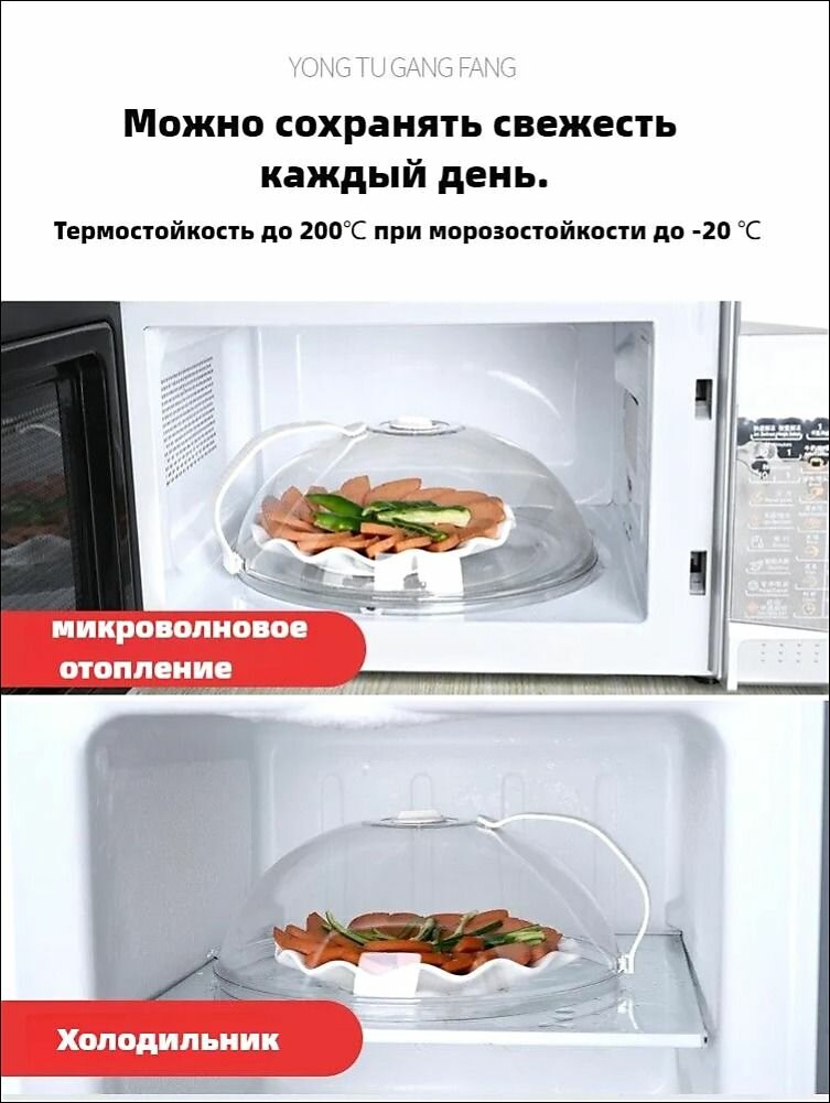 Крышка для СВЧ, диаметр: 23