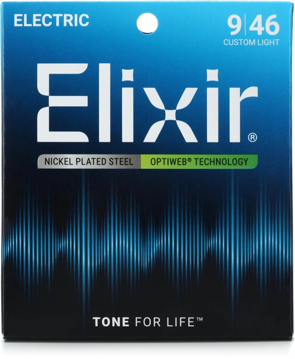 Elixir 19027 Optiweb струны для электрогитары 9-46