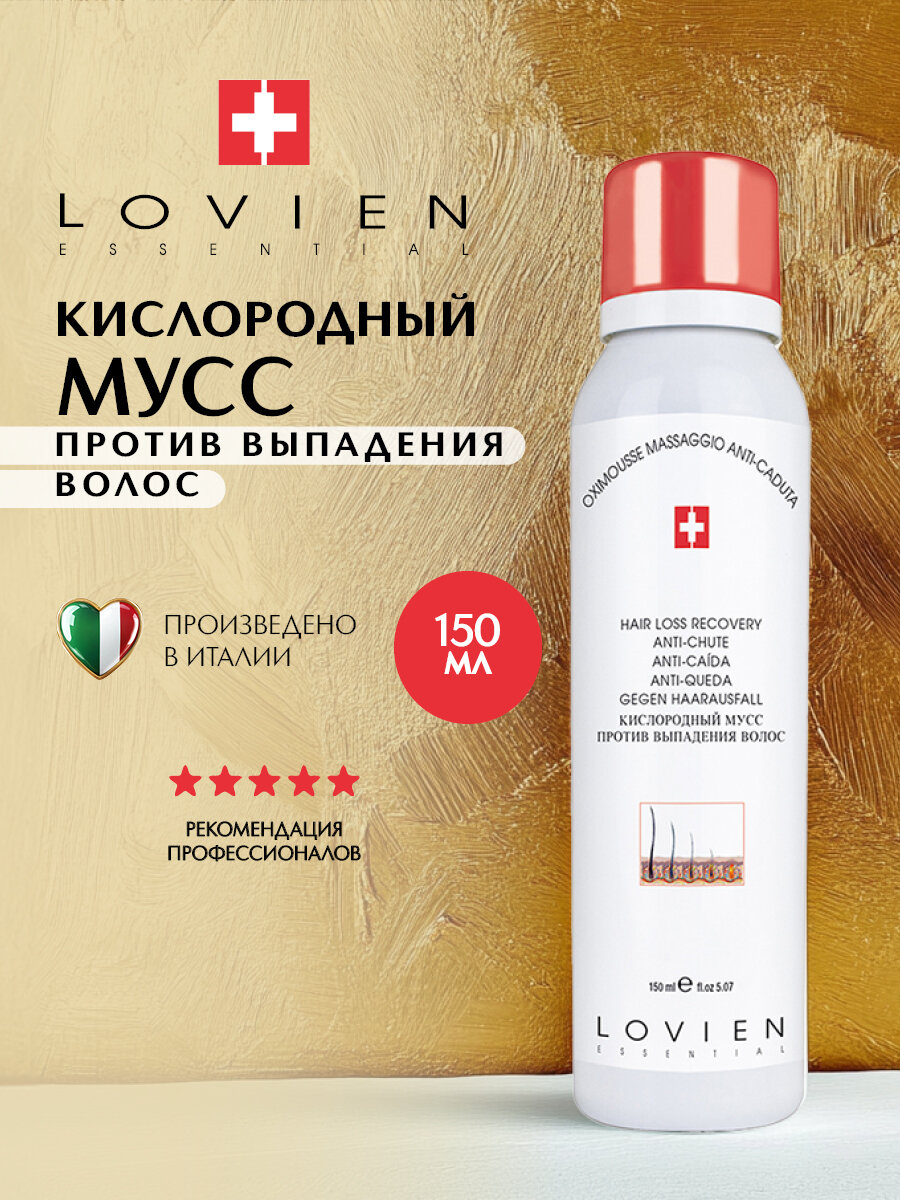 LOVIEN Мусс для укладки против выпадения волос, 150 мл