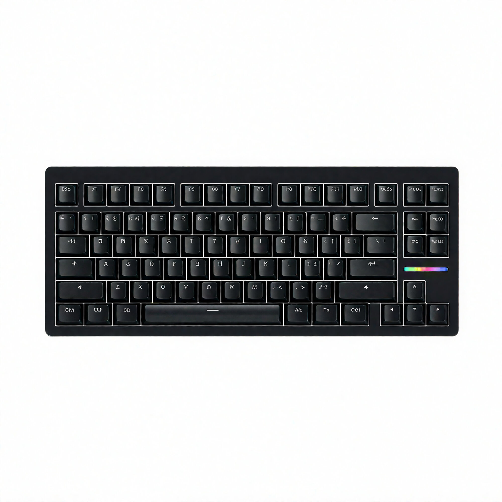 Клавиатура игровая Wooting 80He, USB, запись макросов, подсветка, зональная настройка, 80 клавиш