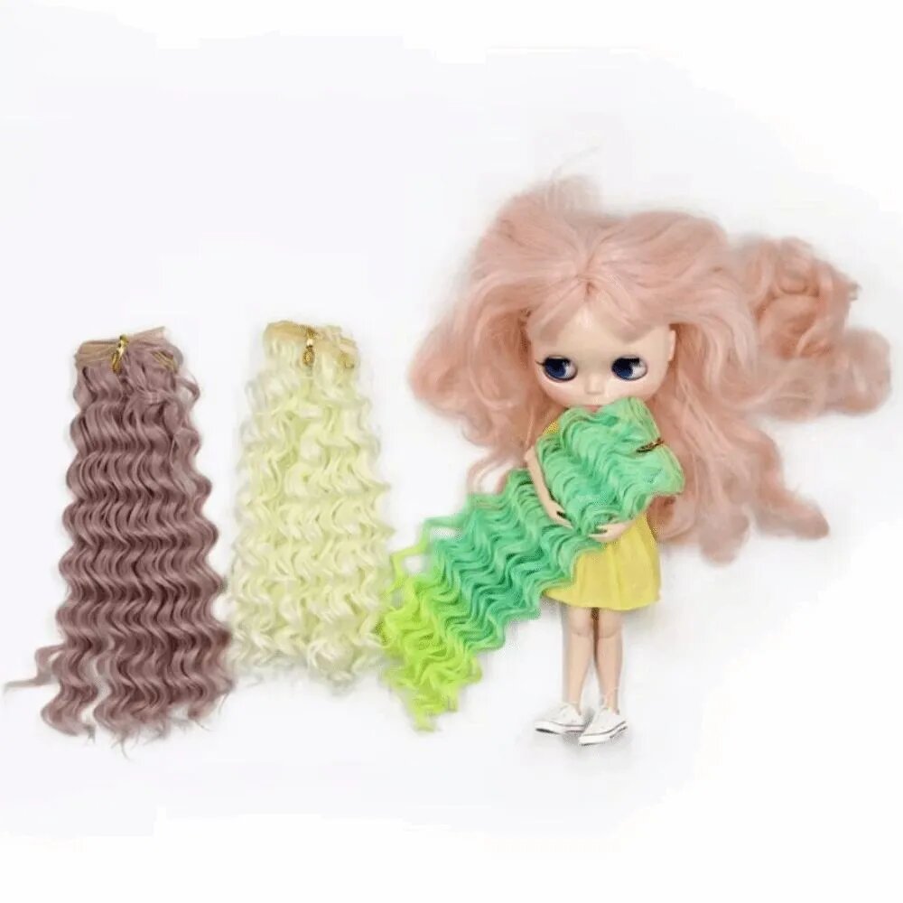 Волосы для кукол BJD SD — фото 1