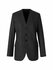 Куртка Jil Sander Collarless button-up jacket, размер 38, серый