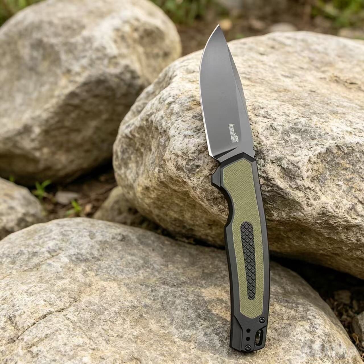Складной нож Kershaw 7106, ручка алюминий + G10, EDC, для походов и отдыха на природе