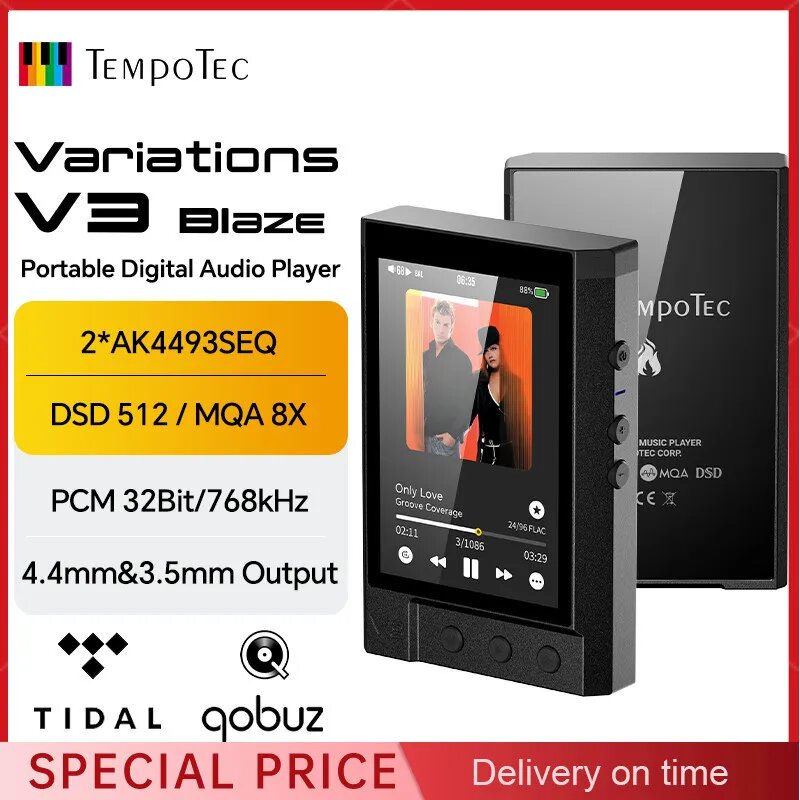TempoTec Variations V3 Blaze MP3-плеер — фото 1