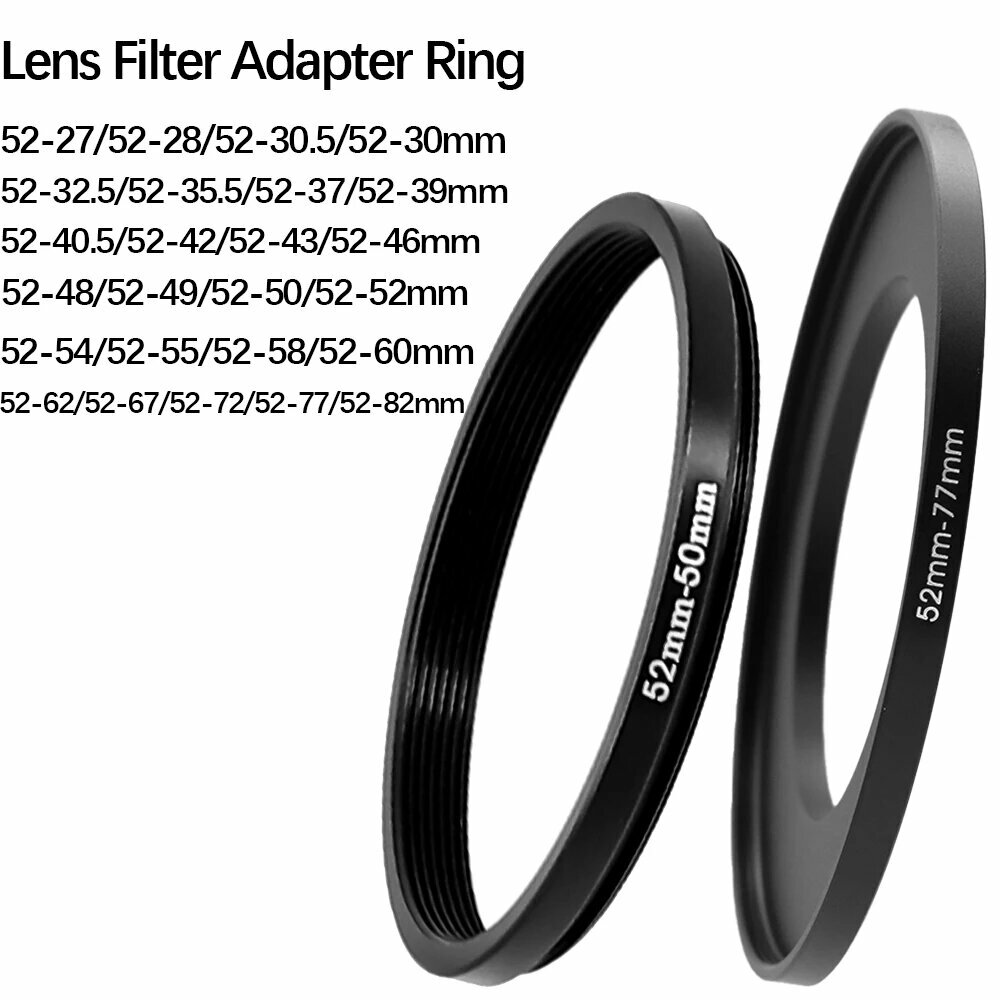 Адаптер кольца для объектива 52-58/52-50 мм 52-50mm