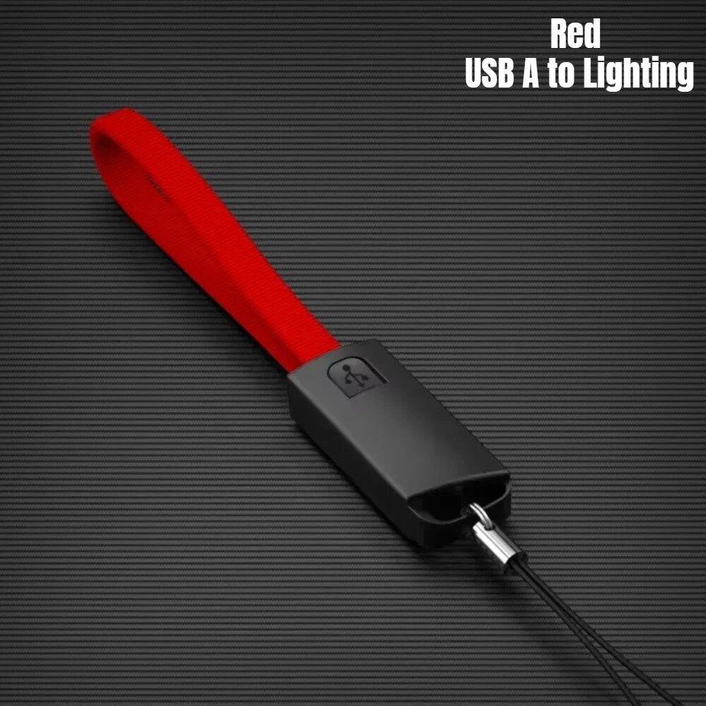 USB-кабель для быстрой зарядки для iPhone 14, 13, 12, 11 Pro Max, XS, X, 6s, 7, 8 Plus, короткий USB-кабель для зарядки телефона, USB-кабель для передачи данных, 22 см