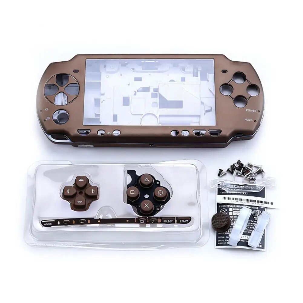 Корпус PSP 2000 brown для сборки